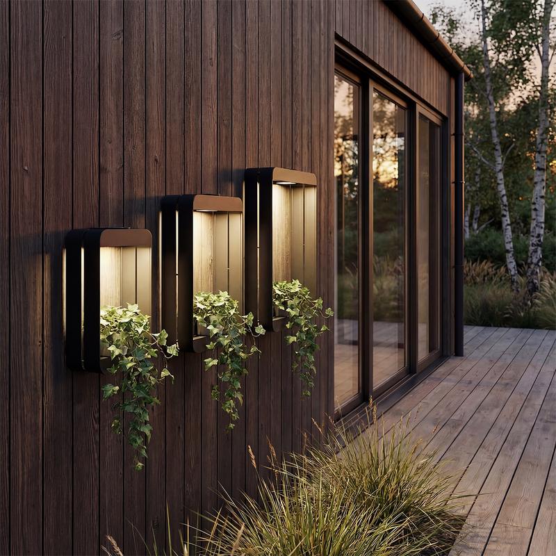 Wall Planters with Solar Lighting (3‑Piece) | Action Webshop NL