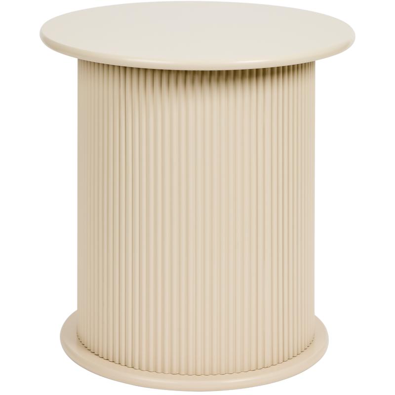 Ribbed Side Table Set Taupe | Action Webshop NL