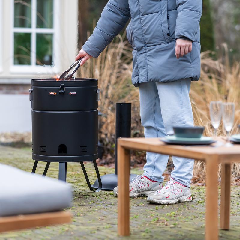 2-in-1 barbecue & vuurton | Action Webshop BE