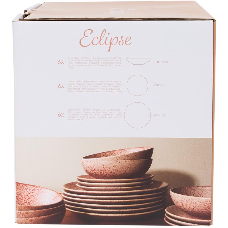 Bordenset Eclipse Speckle - roze | Action Webshop BE