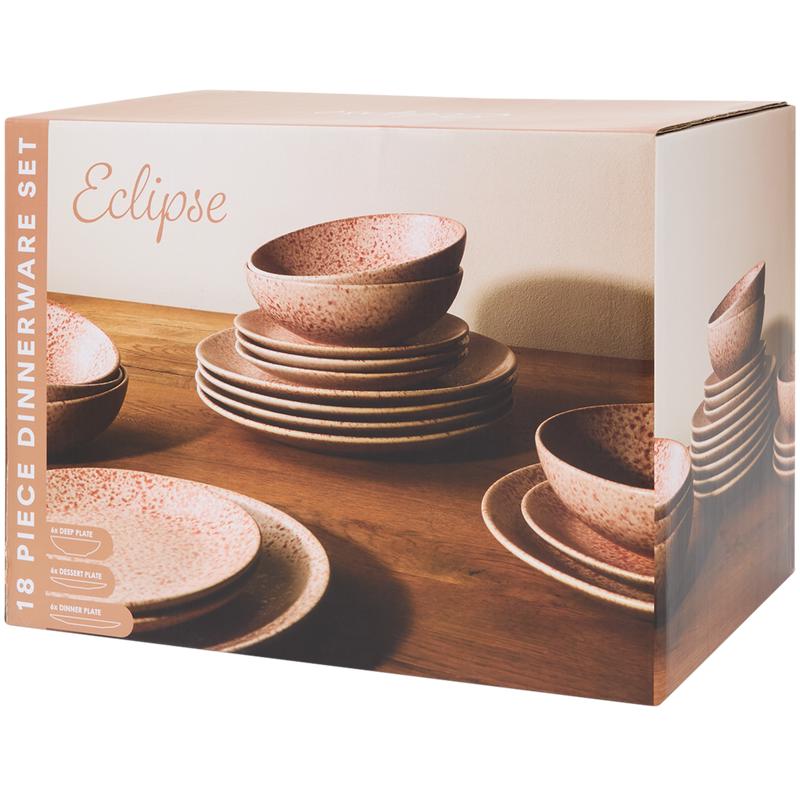 Bordenset Eclipse Speckle - roze | Action Webshop BE