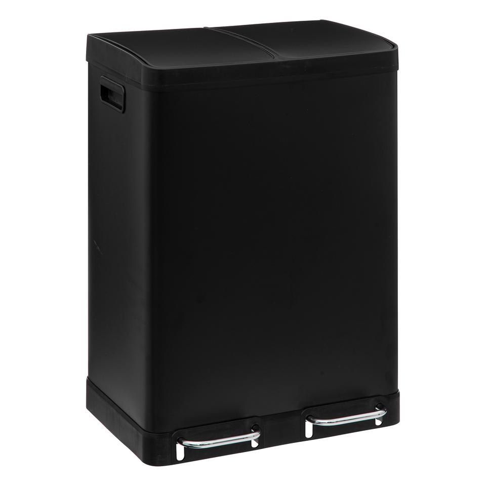 Double wastebasket with two 30-liter bins | Action Webshop NL