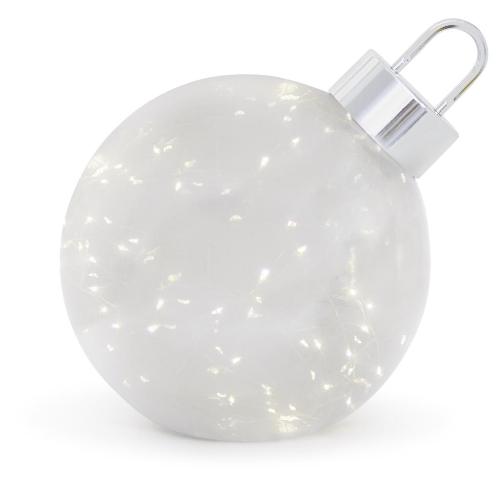 LED glass bauble Ø 25 cm with 45 LED lights | Action Webshop NL