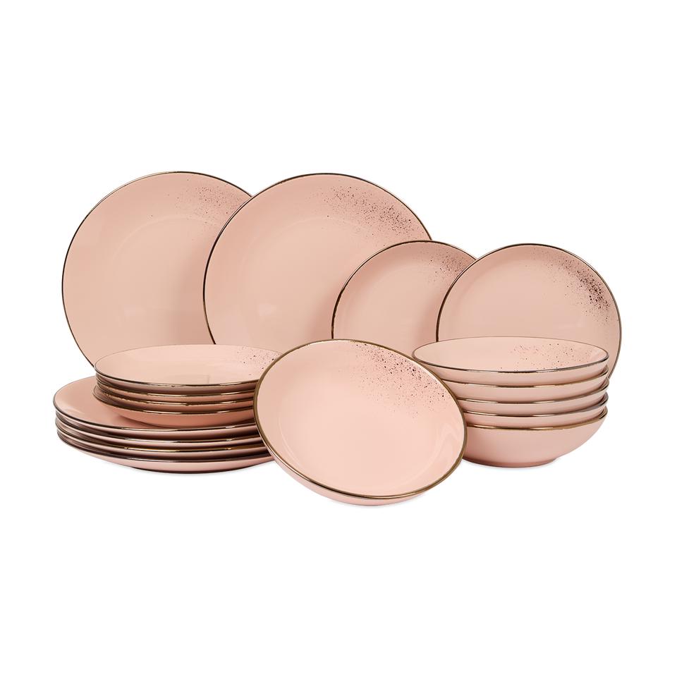 Luxe 18-delige bordenset Pisa voor 6 personen | Action Webshop NL