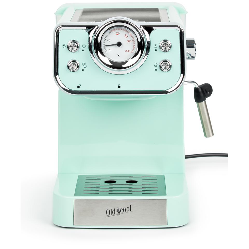 Espresso machine retro - mint green 950 w | 1.5 l | Action Webshop NL
